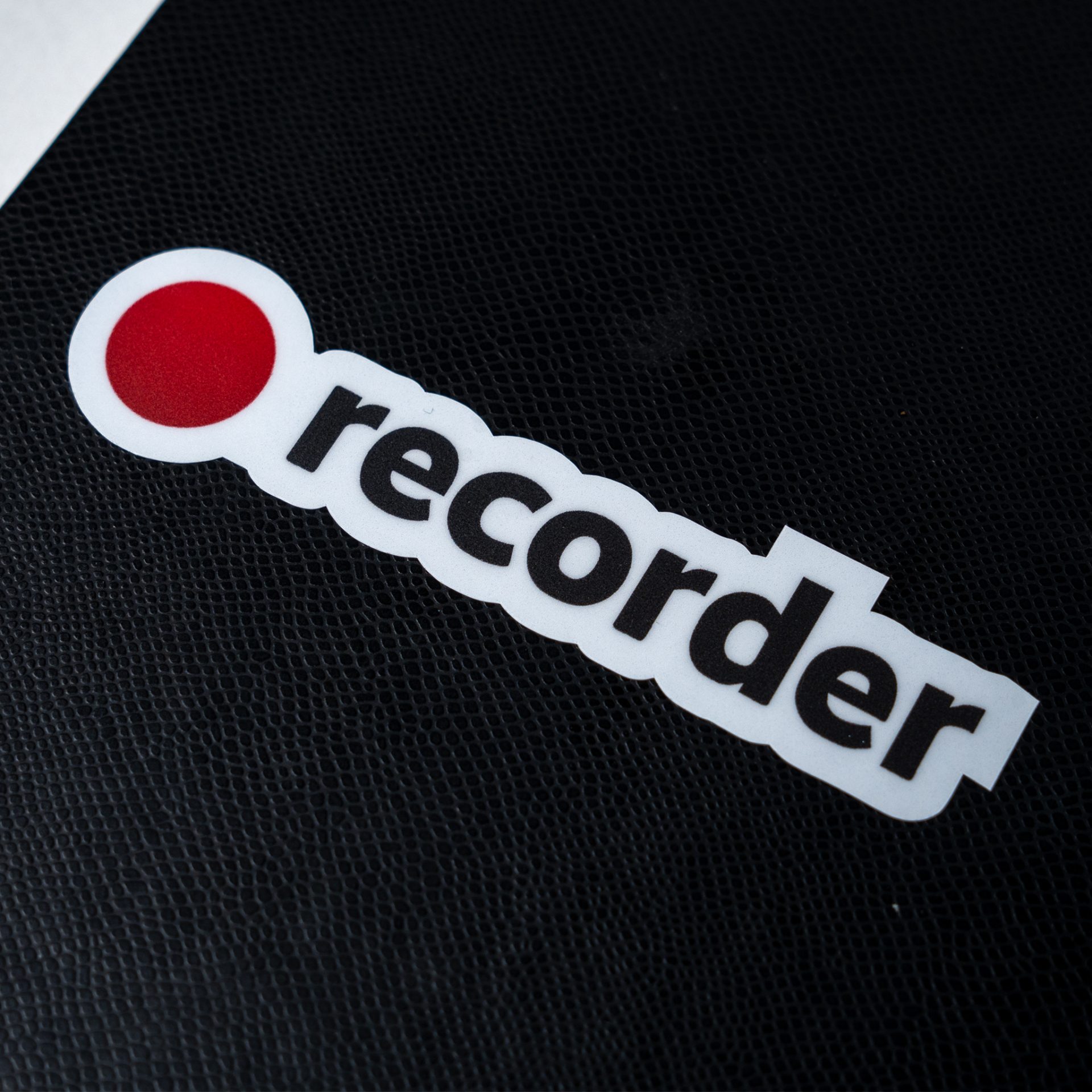 Set de stickere Recorder - Recorder Shop